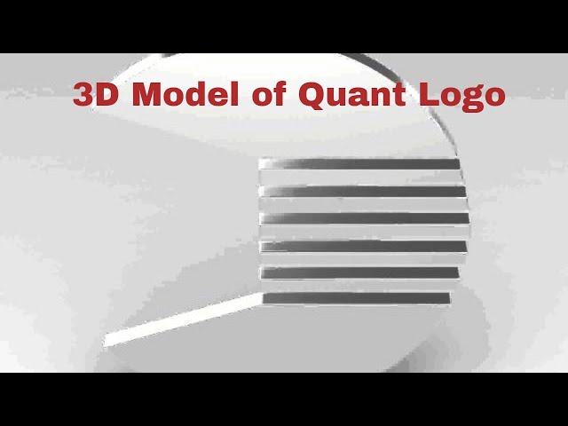 Quant logo 3D Model - FlatPyramid