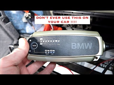 Don't EVER Use The CTEK Charger On Your Car For Programming !!