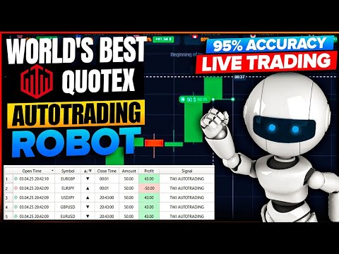 WORLD'S BEST QUOTEX AUTO TRADING ROBOT || 95% ACCURACY LIVE TRADING WITH QUOTEX AUTO TRADING ROBOT