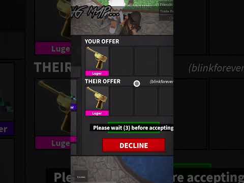 HOW TO GET A FREE LUGER IN MM2🥰 (WORKING 2024) #roblox #fyp #ItsKendra