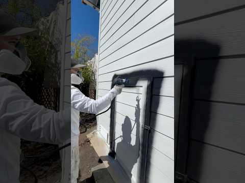 QuickShot in Action 🔫🧑🎨@GracoContractorEquipment #painters #painting #paunting #diypaint