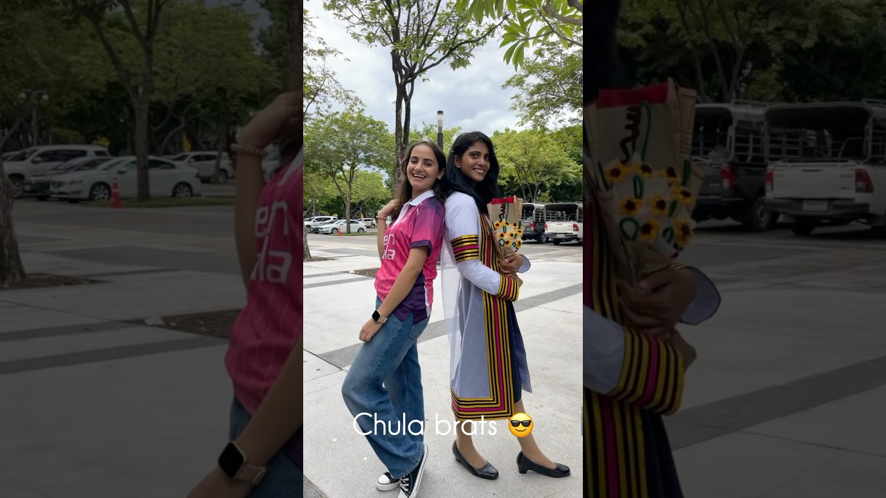 Graduation ceremony | Chulalongkorn University | Bangkok #internationalstudents