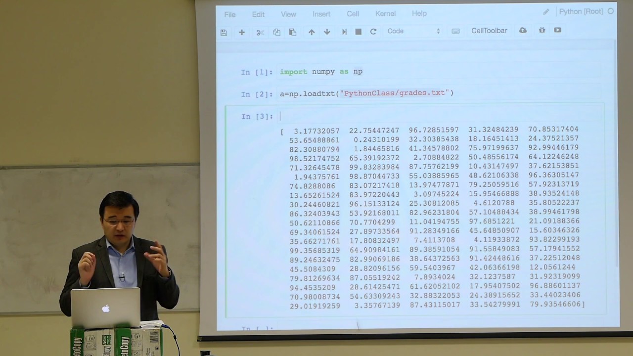 Computational Physics Lecture 3, Introduction to Python
