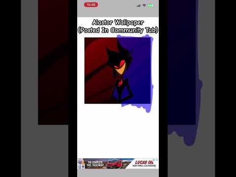Alastor Wallpaper #hazbinhotel #alastorhazbinhotel #wallpaper #shorts #youtubeshorts #foryou #fyp