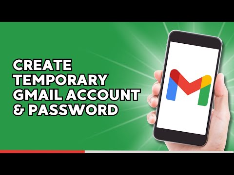How To Create Temporary Gmail Account and Password - BEST Way!