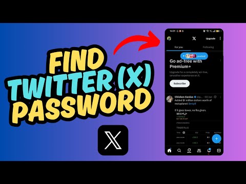 How to Find Twitter (X) Username And Password For Android Users