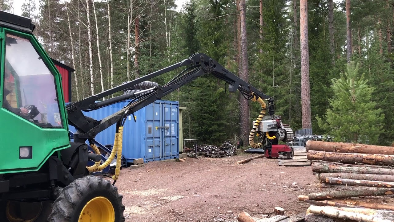 Skördare Timberjack 570 lillebror