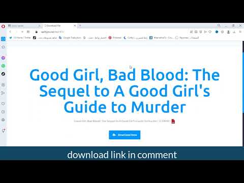 Download good girl bad blood Holly Jackson books pdf free 2022