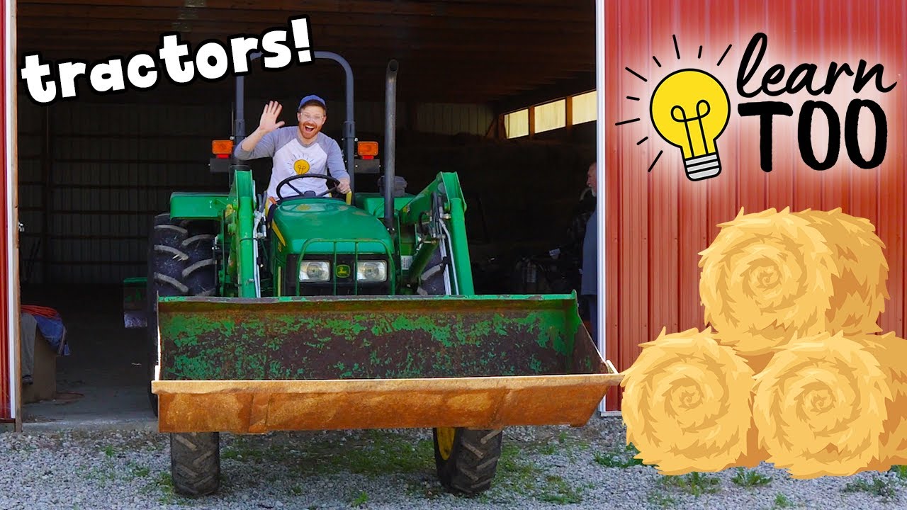 Tractors on the Farm! 🚜 Learn About Tractors For Kids | Interactive Learning for Kids | Farm Tractor