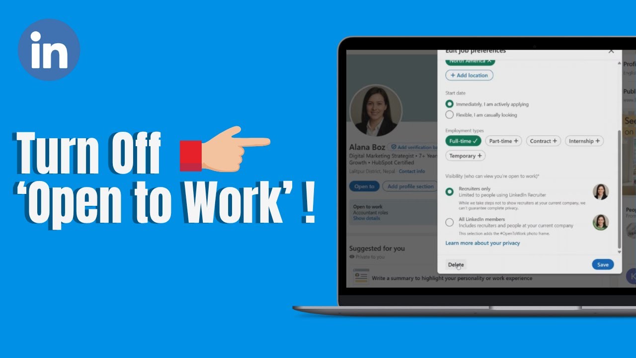 How to Turn Off “Open to Work” on LinkedIn (2025 Quick Guide)
