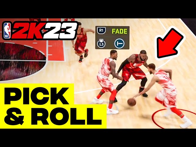 set a screen: How to set a screen in NBA 2K23