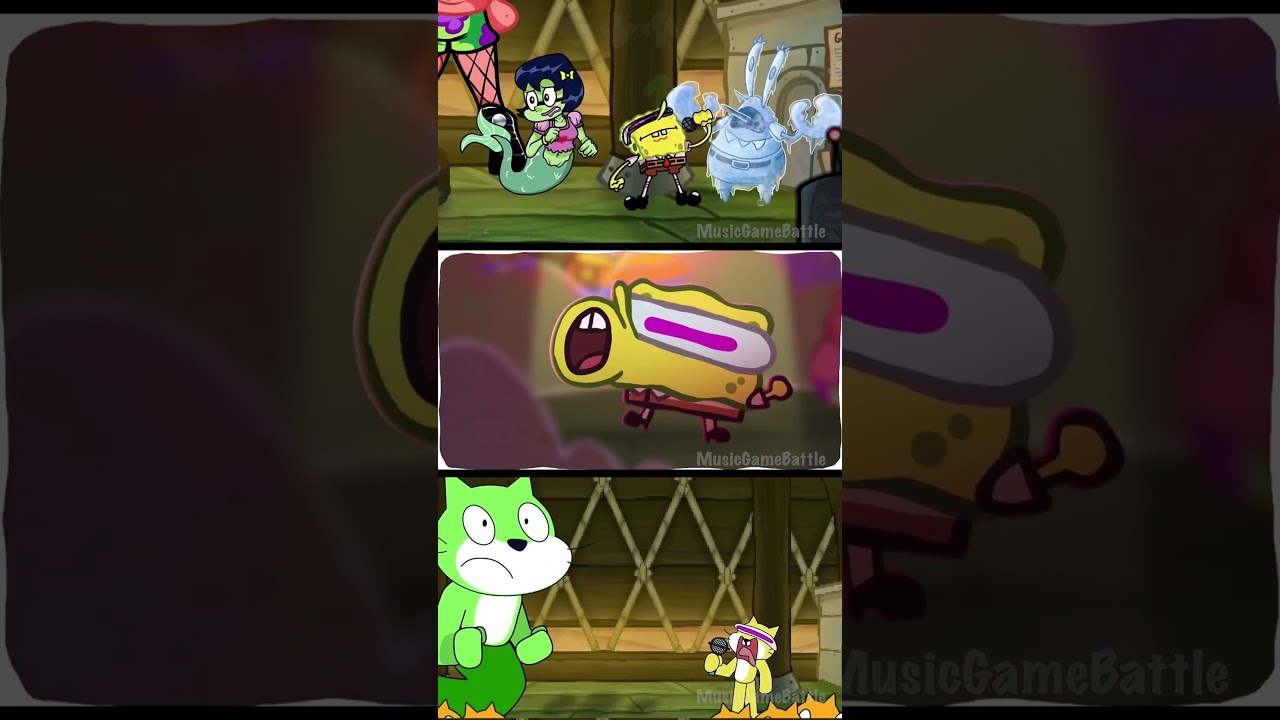 Goofy Goober - Spongebob Plan Z mix Scratch Mod - Mobile Gameplay - Friday Night Funkin' Game