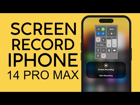 How to Screen Record On Iphone 14 Pro Max 2022