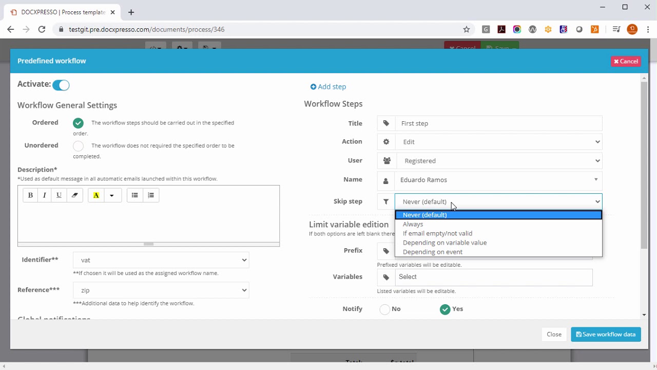 Introduction to predefined workflows