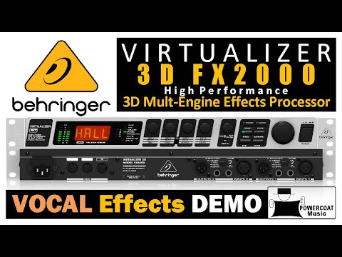 Behringer FX2000 3D FX Processor iMuso