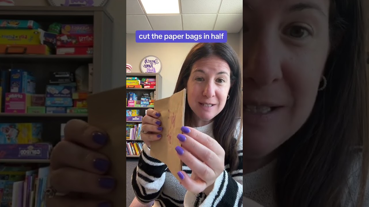 DIY Articulation Activity for Speech Therapy
