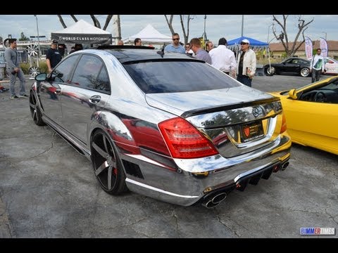 Chrome-Wrapped S 65 AMG W221 by Wald is an Eye Sore - autoevolution