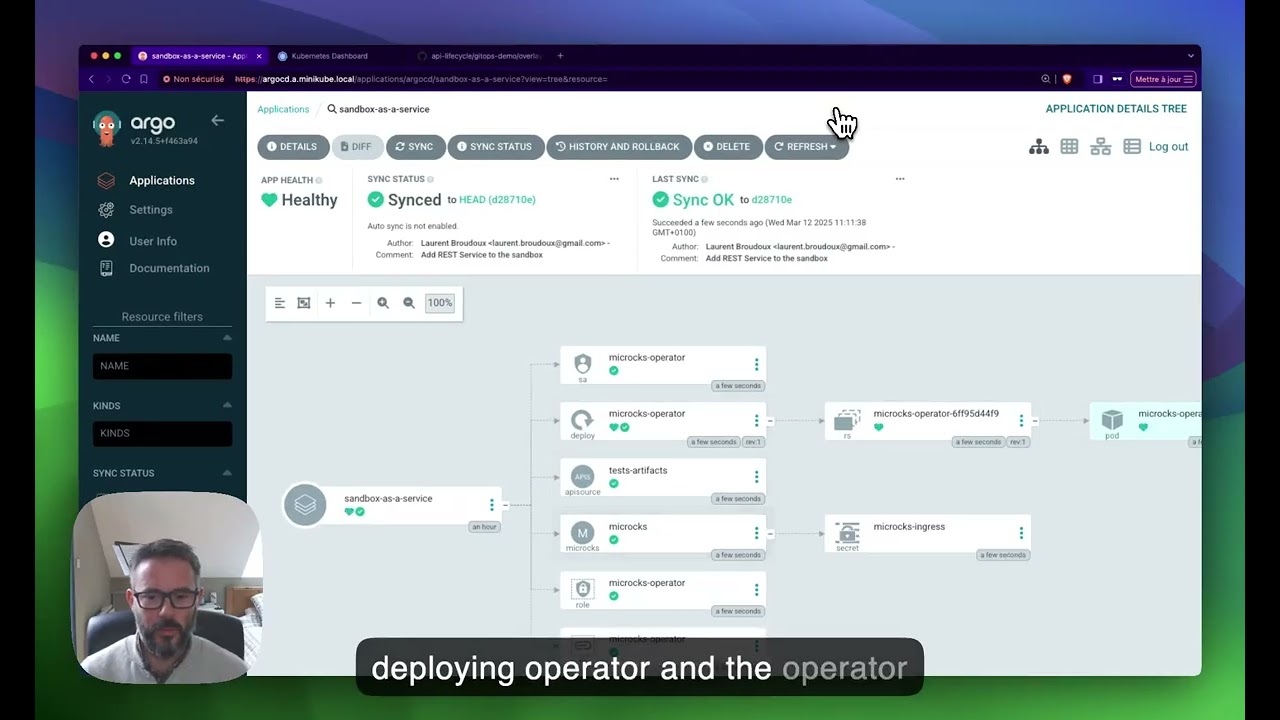 Microcks GitOps with Kubernetes Operator