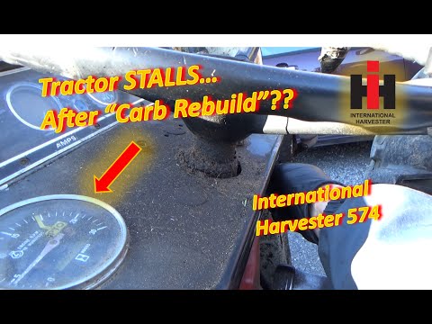 Tractor STALLS...After "Carb Rebuild"?? (1975 International 574)