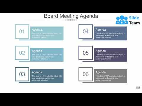 Board Meeting Agenda Ppt Presentation Presentation Examples