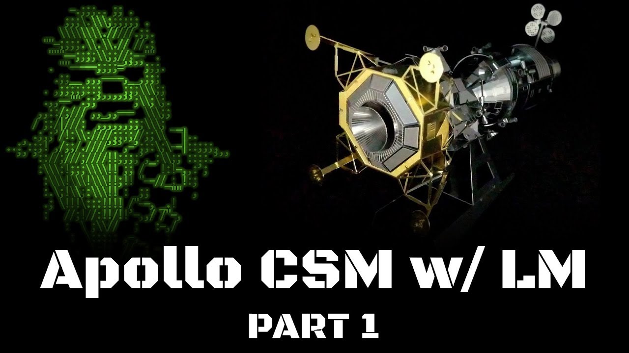 Apollo CSM with LM, Part 1