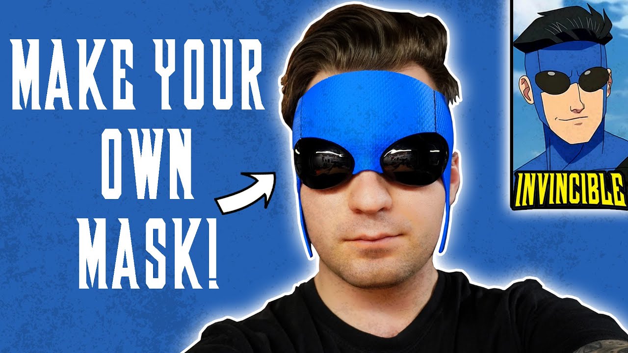 Making an Invincible Mask From Season 3 (3D Printed)