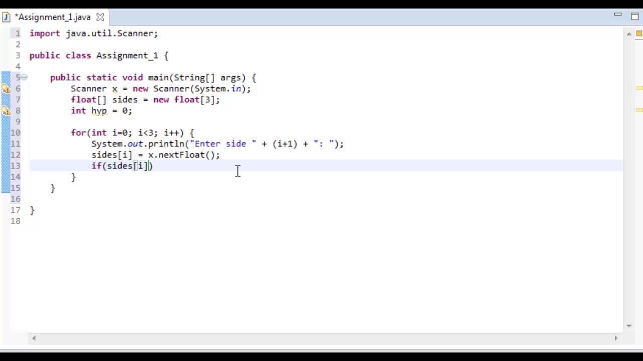 Java Programming Applications - Assignment 1
