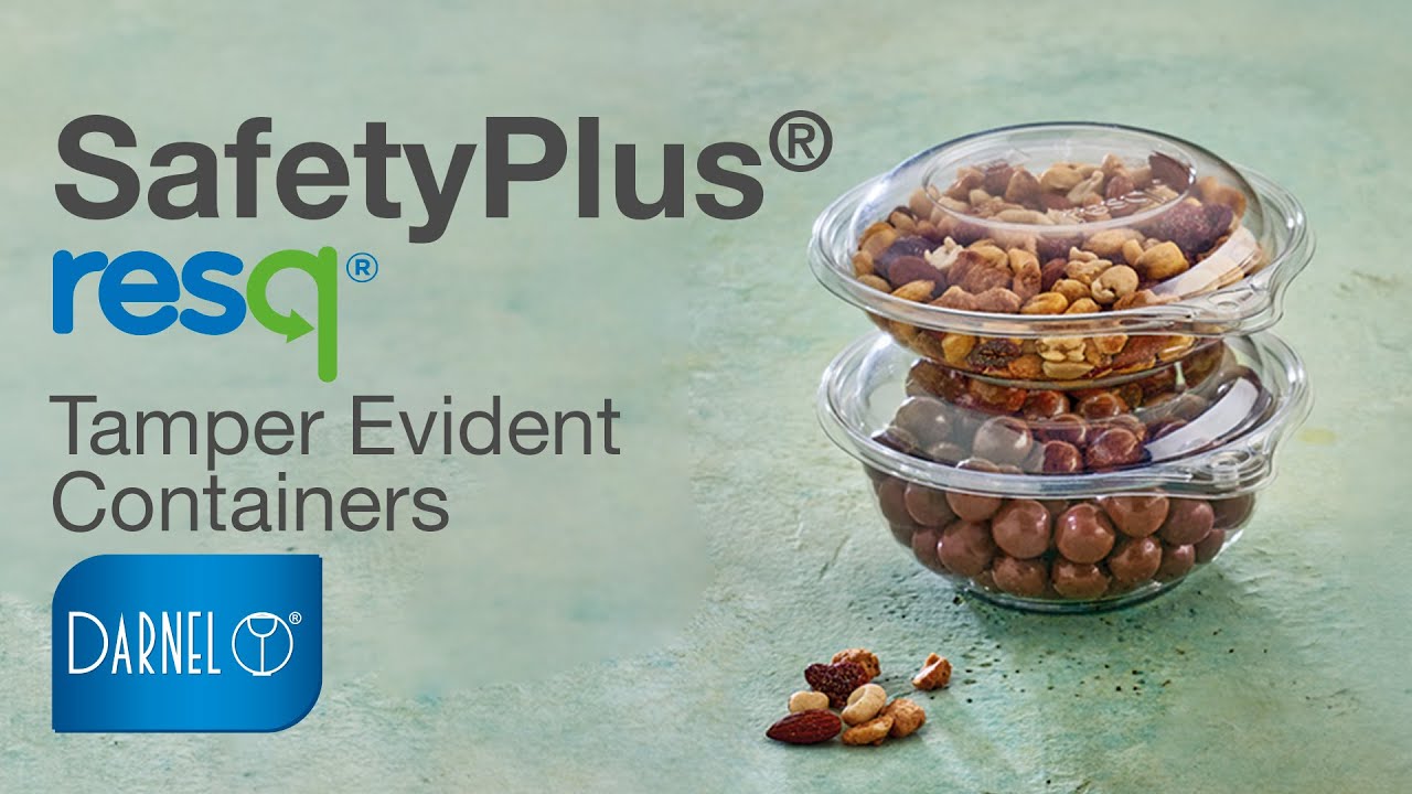 Darnel North America | SafetyPlus® Tamper-Evident Containers