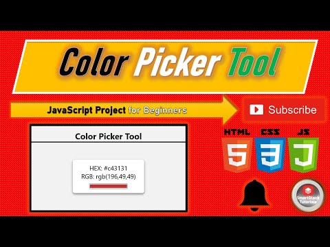 Color Picker Tool using HTML, CSS & JavaScript Get HEX Color Code Instantly!