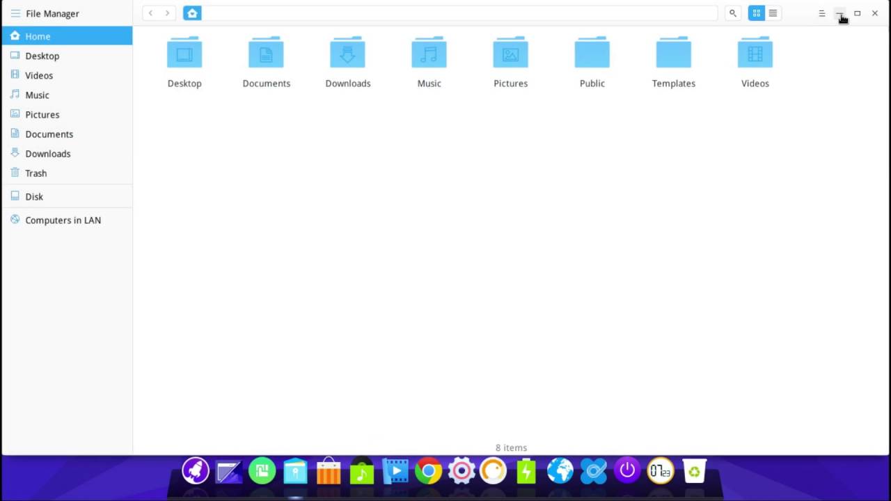Deepin File Manager Version 1.0