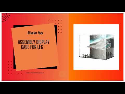 How to Build Your Display Case for LEGO