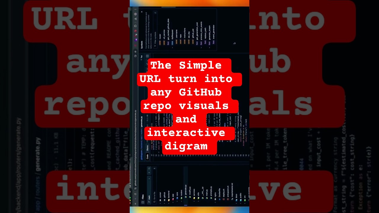 Just Replaced Hub in any GitHub URL #hacker #github #tech #tricks #shorts #education