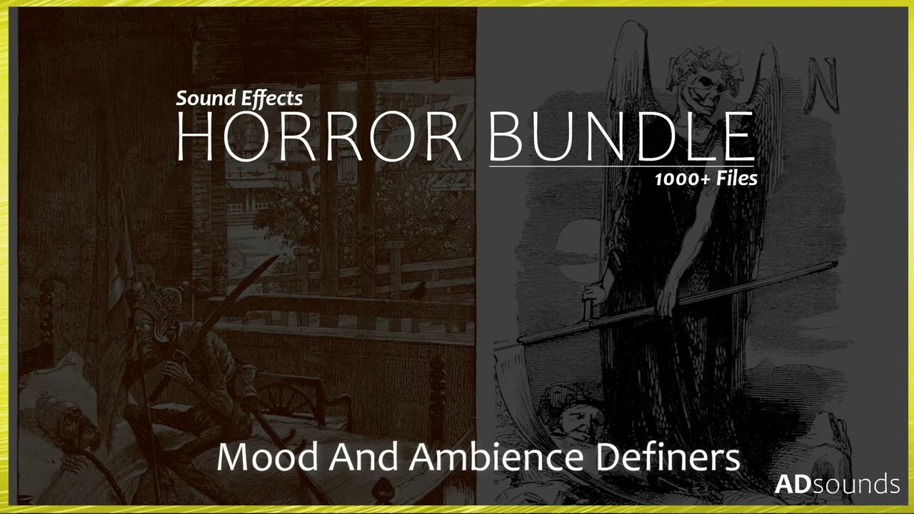 Unity Asset Store Pack - Horror Bundle - Sound Effects