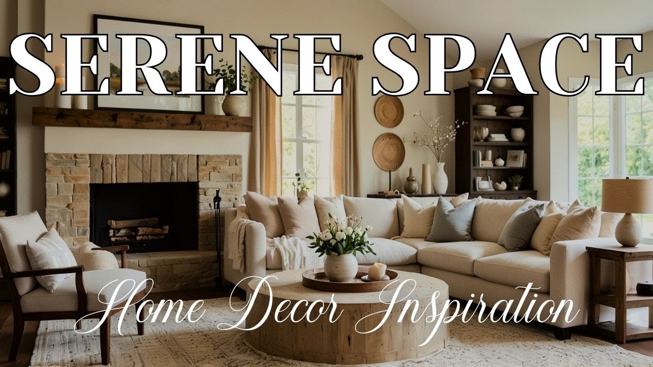 Neutral Living Room Ideas | Cozy & Calm Home Decor Inspiration for a Serene Space