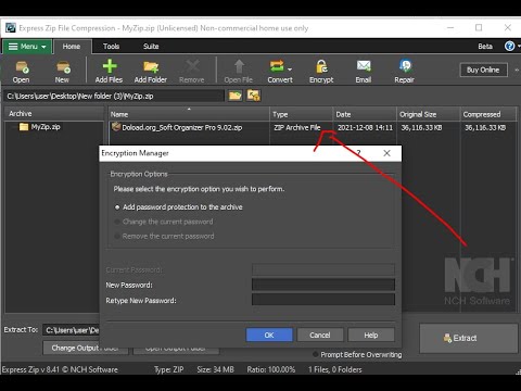 Express Zip File Compression