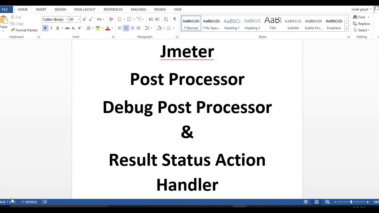 Performance Testing Expert - Jmeter - Debug Post Processor & Result Status Action Handler.