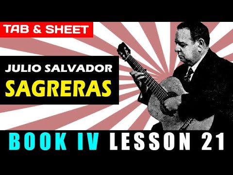 Book 4 Lesson 21 by Julio Sagreras [PDF + Guitar Pro + MIDI]