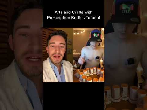 HOW TO: Reuse Prescription vials #pharmacist #pharmacy #doctor #nurse #pharmacytechnician #medicine