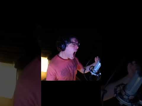 Goku voice actor goes crazy #goku #dbz #supersaiyan