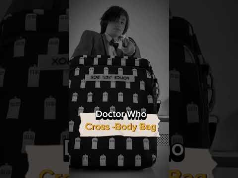 TARDIS Cross Body Bag - Official BBC Doctor Who Unisex Satchel