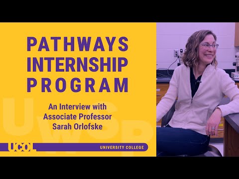 Pathways Internship Program | Full Interview with Associate Professor Orlofske