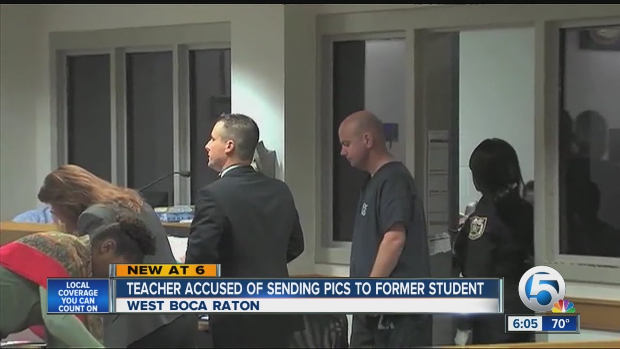 Bond set for teacher accused of sending nude photos