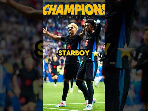 Yamal Led Barcelona to a La Liga Title and the Celebration Was Ridiculous 😂