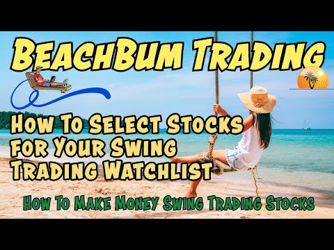 How To Select Stocks for Your Swing Trading Watchlist | How To Make Money Swing Trading Stocks