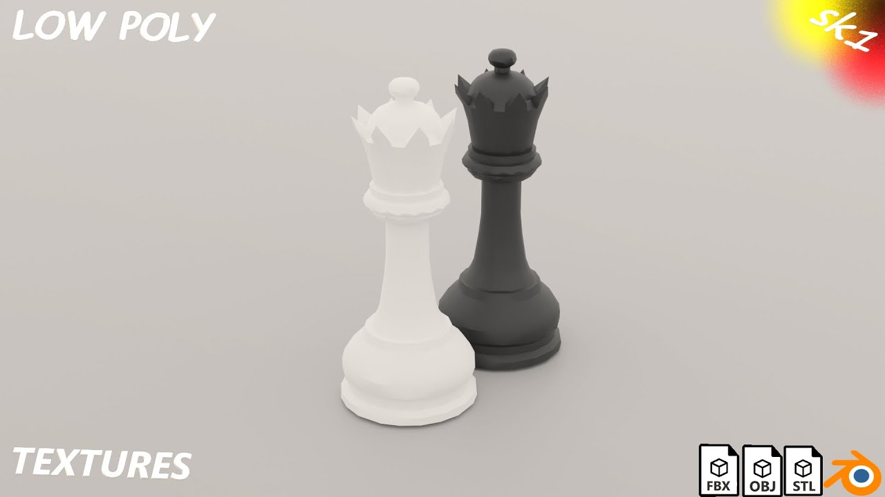 queen(part 1) | CGTrader
