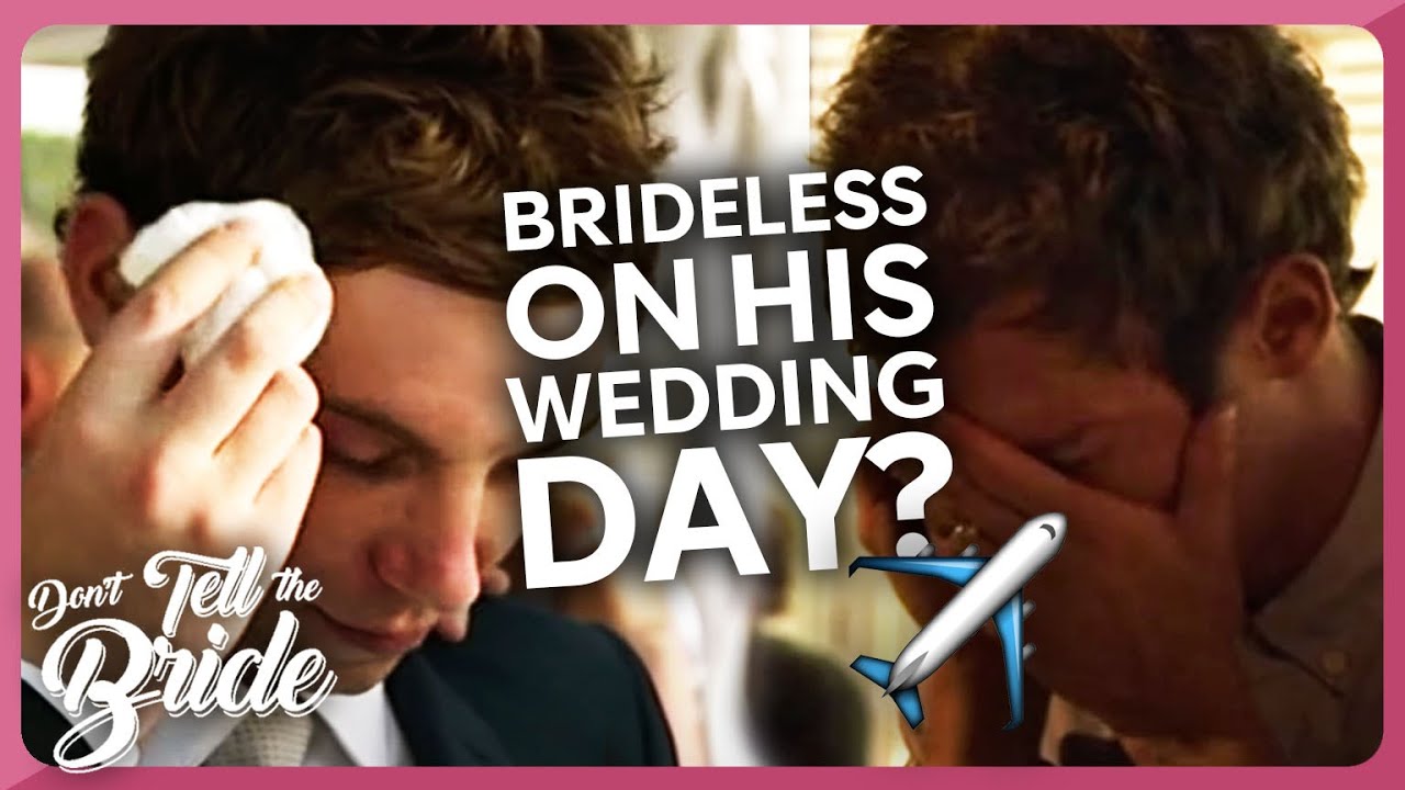 This Bride could miss her own wedding?!
