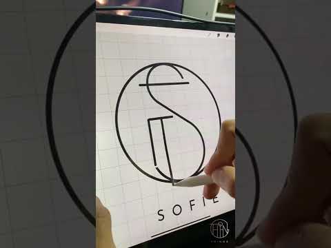 Logoname of Sofie #art #logomark #logoawesome #brandidentity #icon #logobrand #logo #logonama
