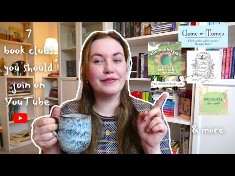 7 book clubs you should join on YouTube | 2023 update