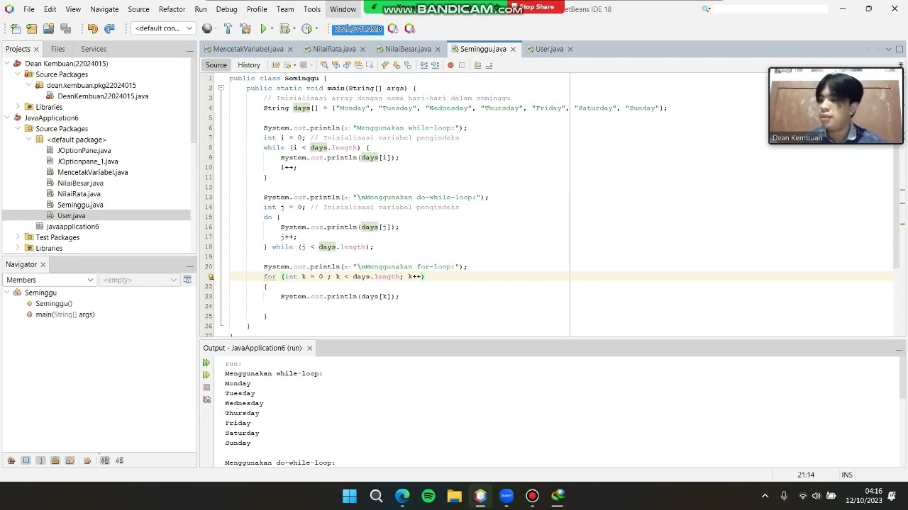 Problem Base Learning Variabel | Netbeans Java