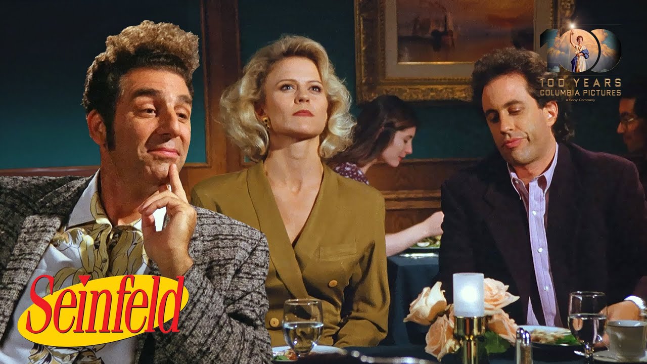 Kramer grills Jerry's date, Miss Rhode | Seinfeld (1989)
